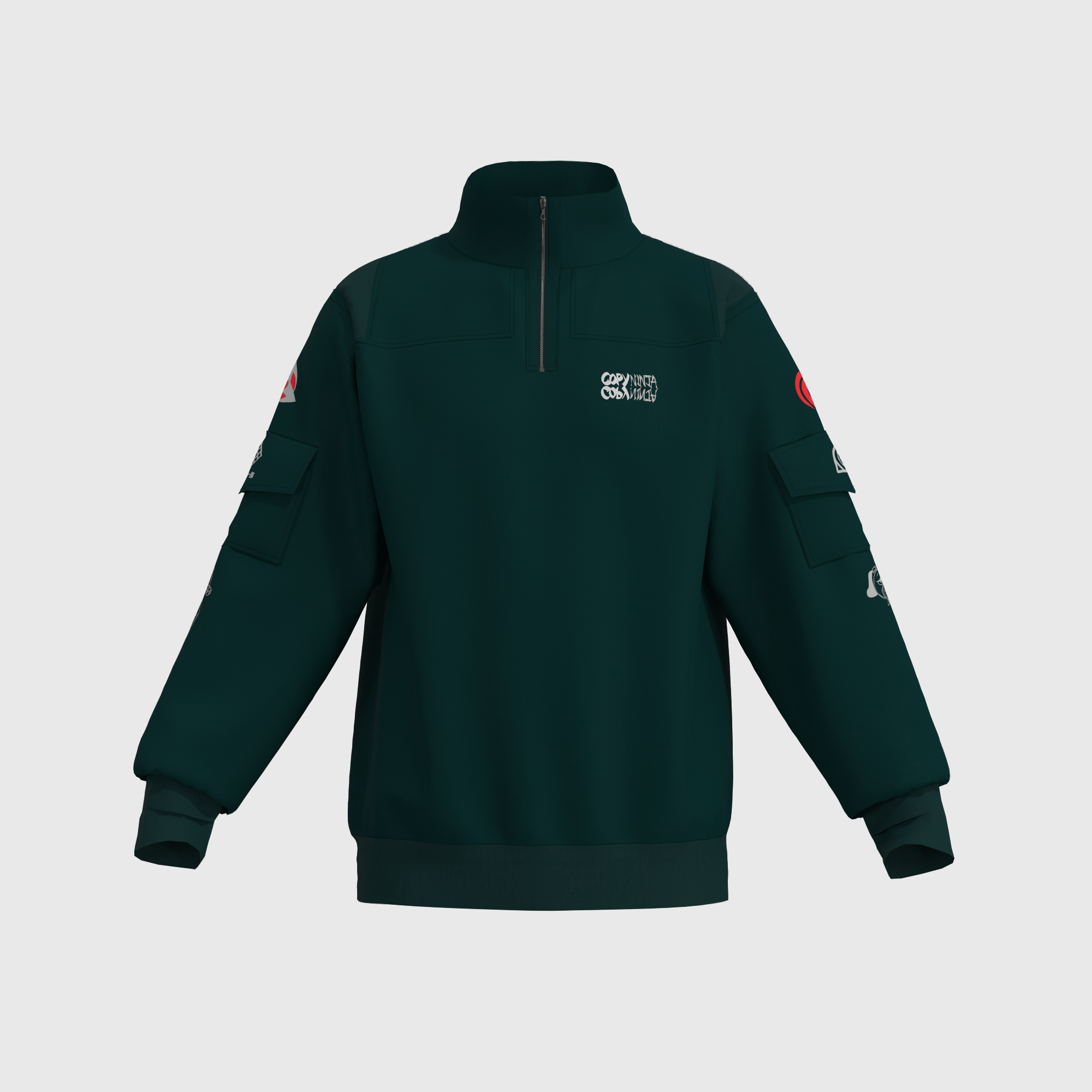 Kakashi – Silent Tactical Quarter-Zip – oniisaab